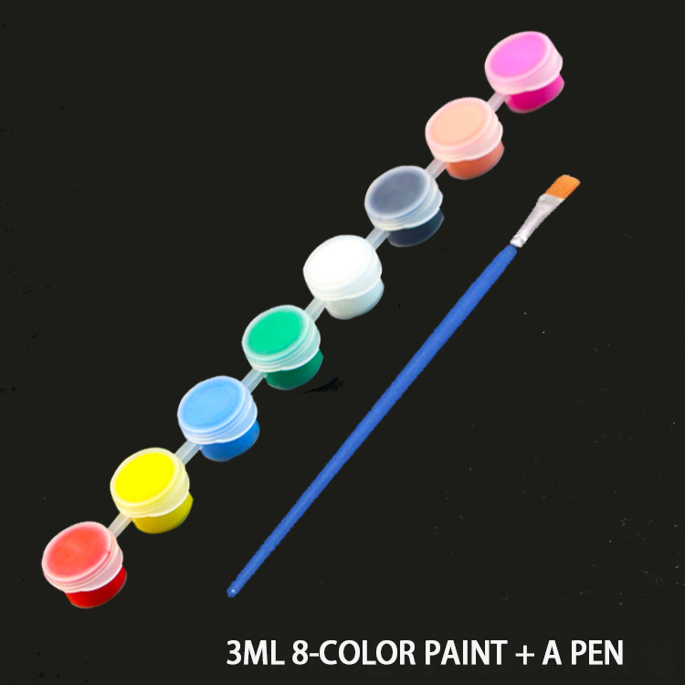 Cartoon Coloring Plaster Doll White Blank Kids Painting Handmade Diy ...