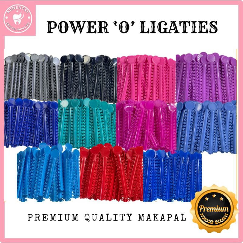 Premium Quality | Ligaties | power O | elastics rubber | Oral | Oral ...