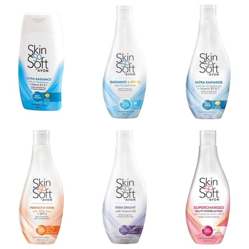 Avon SSS Lotion 250ml - Radiance with SPF15, Silky Moisture, Perfectly ...