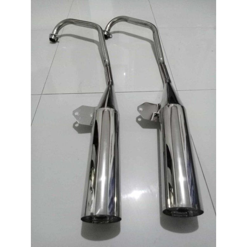 Honda Supremo 150 chicken Pipe Pure Stainless | Shopee Philippines