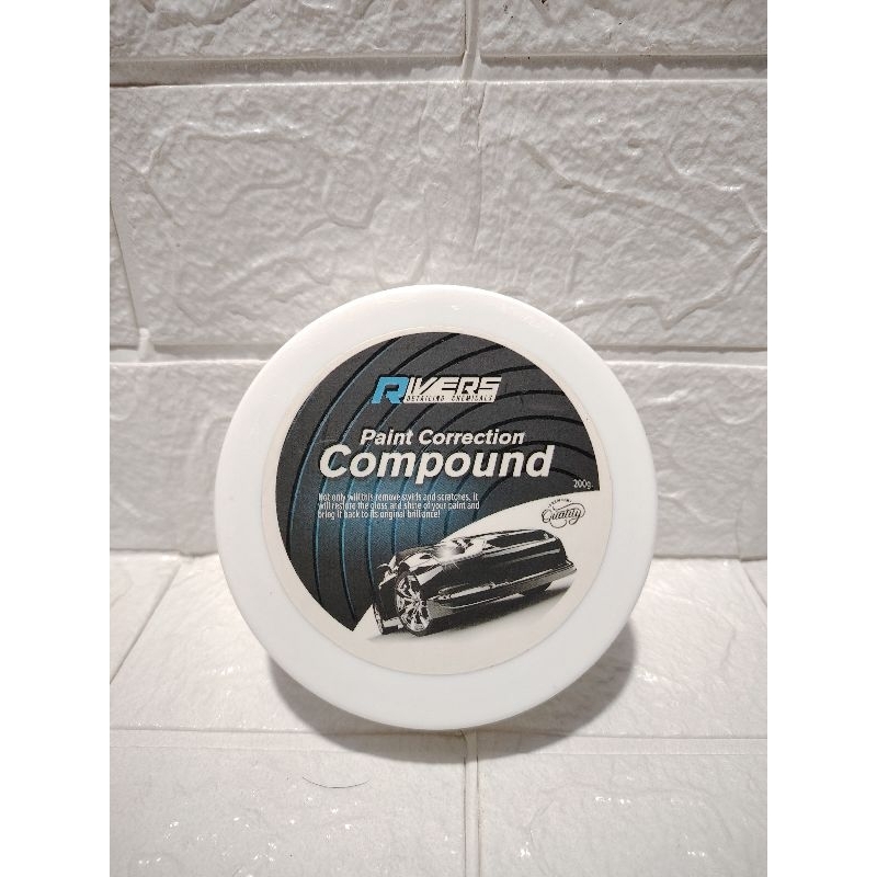 Rivers Paint Correction Compound Scratch Remover - 200g | Shopee ...