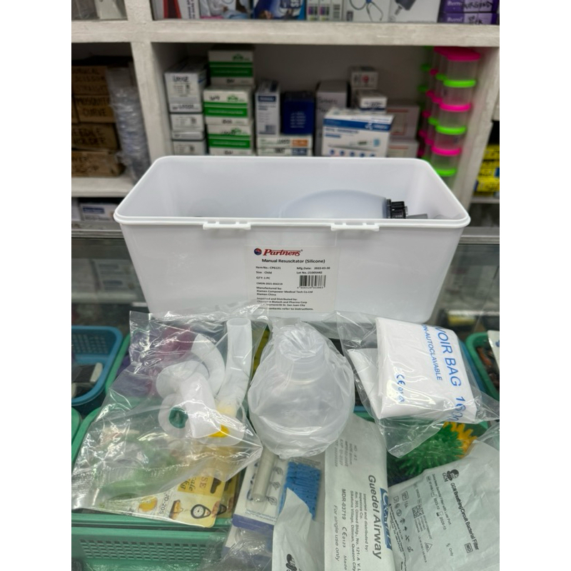 AMBU BAG, Medical Resuscitator, Bag Valve Mask (BVM), Adult, Pedia ...