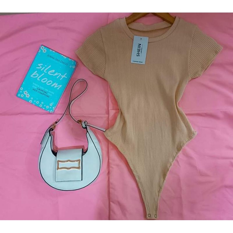 bodysuit body hugging shirt free size fits small to large fitted one ...