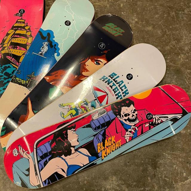 BLACK KNIGHT SKATEBOARDS - SIZE 8.25 | Shopee Philippines