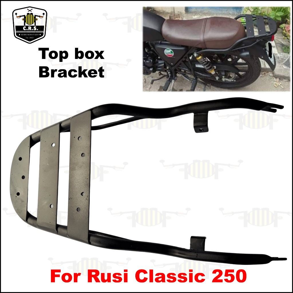 Top Box Bracket Carrier-Rusi Classic 250 Plug and Play | Shopee Philippines