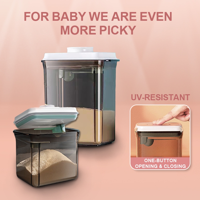 ANKOU Air Tight Milk Powder Container Milk Storage Container Powder ...