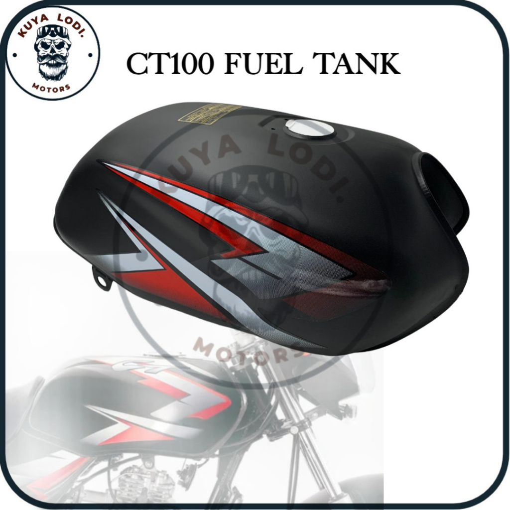 KuyaLODI MOTORCYCLE FUEL TANK GAS TANK CT100/BAJAJ | Shopee Philippines