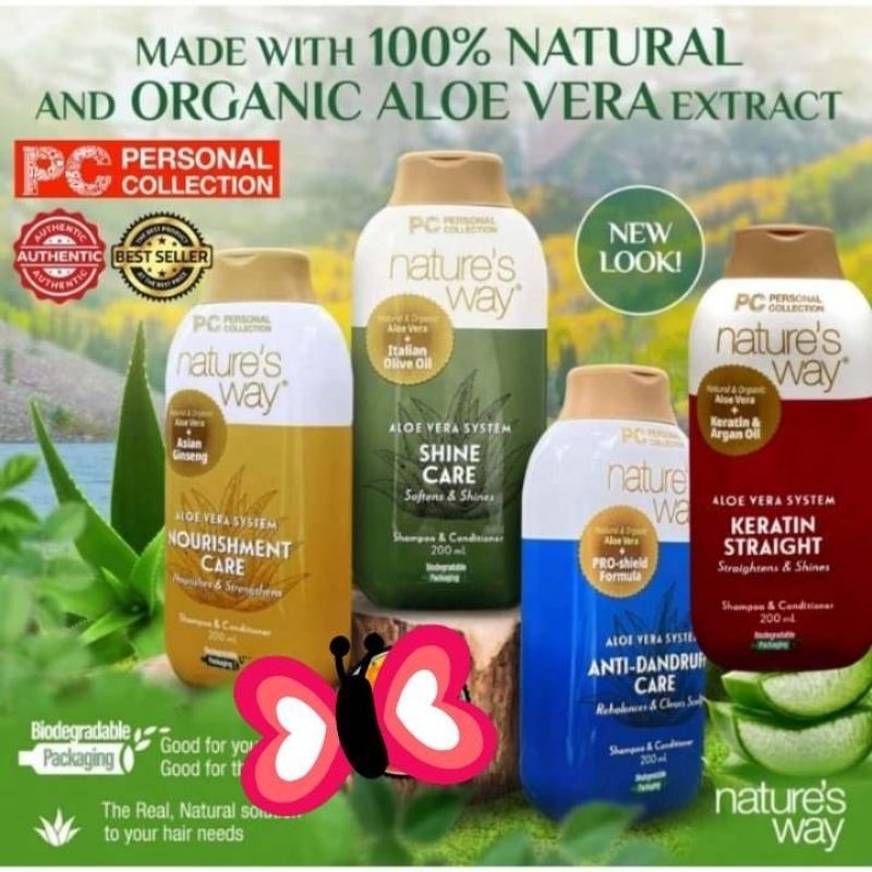 PC Natures Way Shampoo 200ML | Shopee Philippines