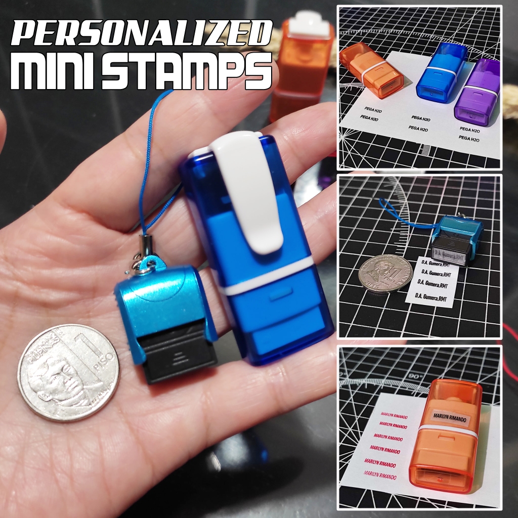 COD Flash Stamps, Pre inked Stamps, Rubber Stamp, Mini Stamps | Shopee ...