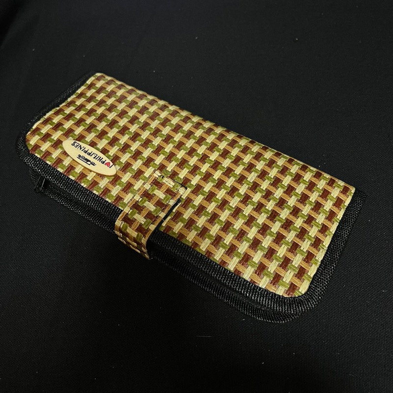 (iloveph) Banig Organizer wallet Booklet type Ipon Challenge 8 Slots ...