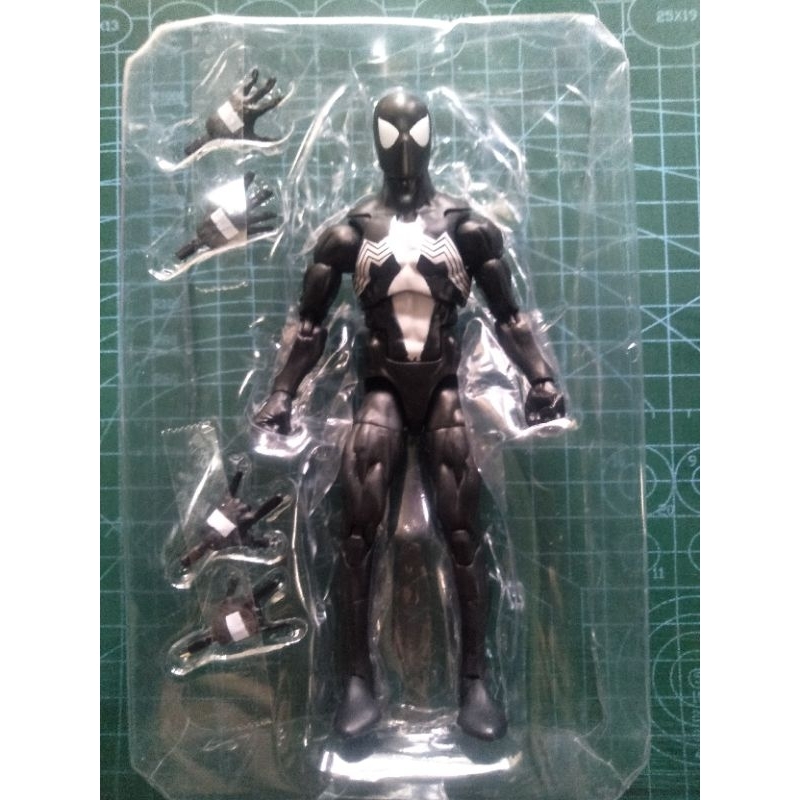 Marvel Retro card black suit Spiderman (authentic)(bic) | Shopee ...