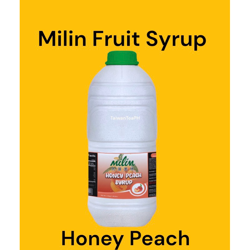Milin Fruit Syrup 2.5kg Strawberry Blueberry GreenApple Lychee Mango ...