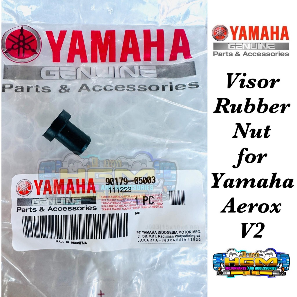 WINDSHIELD/VISOR RUBBER NUT FOR AEROX & NMAX | GENUINE PARTS | 90179 ...
