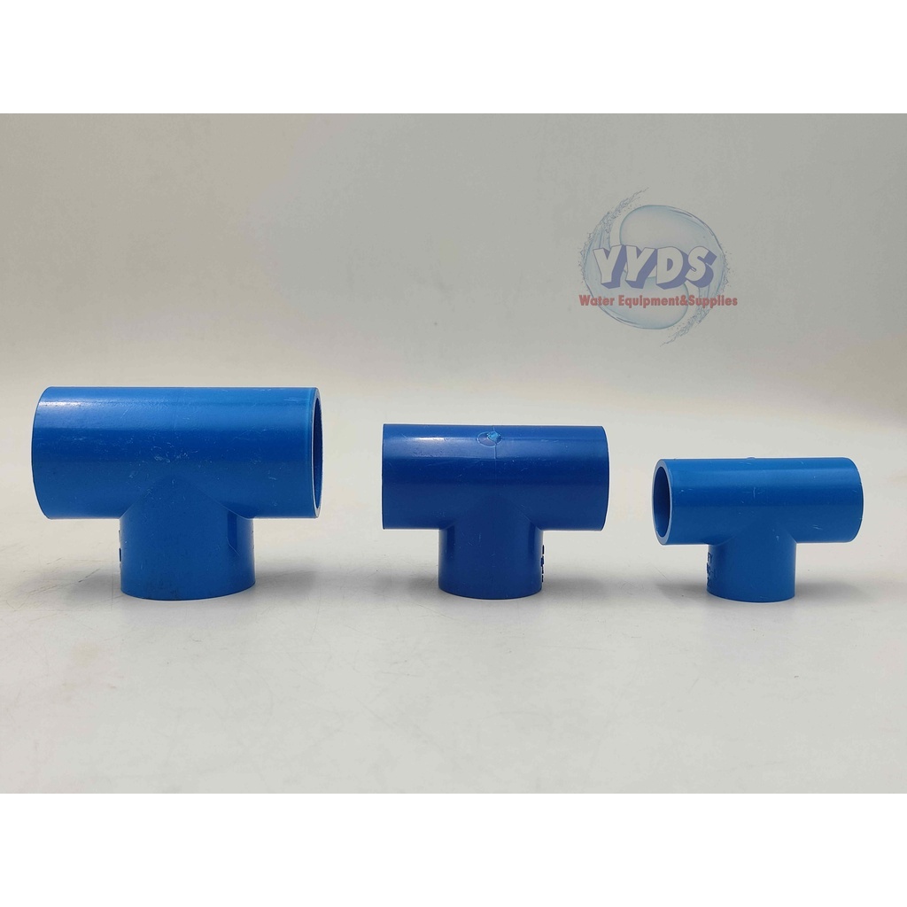 THICK UPVC BLUE TEE /ELBOW/END CAP/PLUG/COUPLING/FEMALE ADAPTER/MALE ...