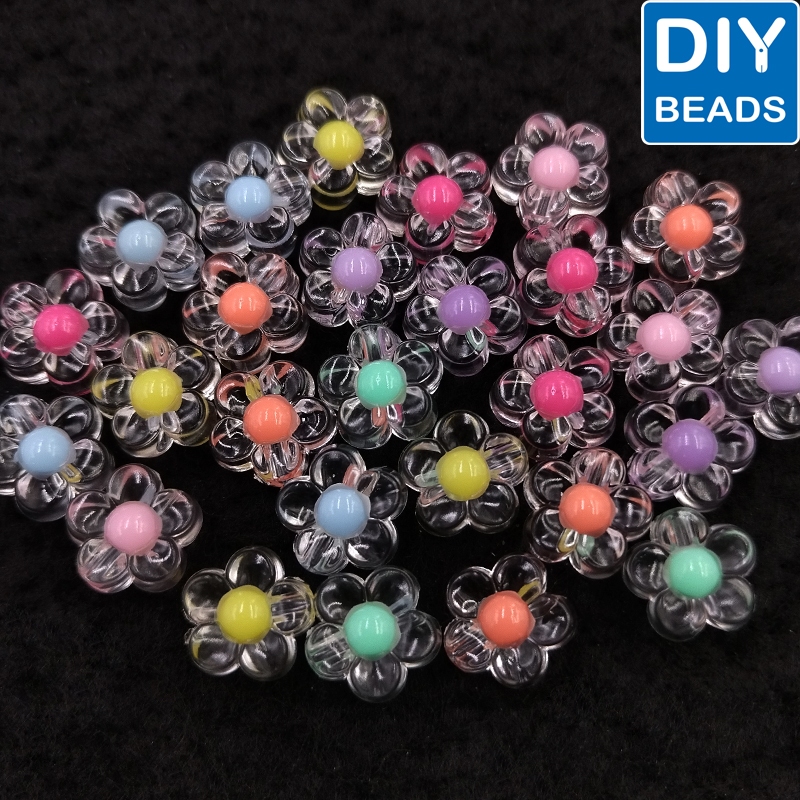 Diy Beads Sago Flower Beads Assorted 12.5mm (250grams) | Shopee Philippines