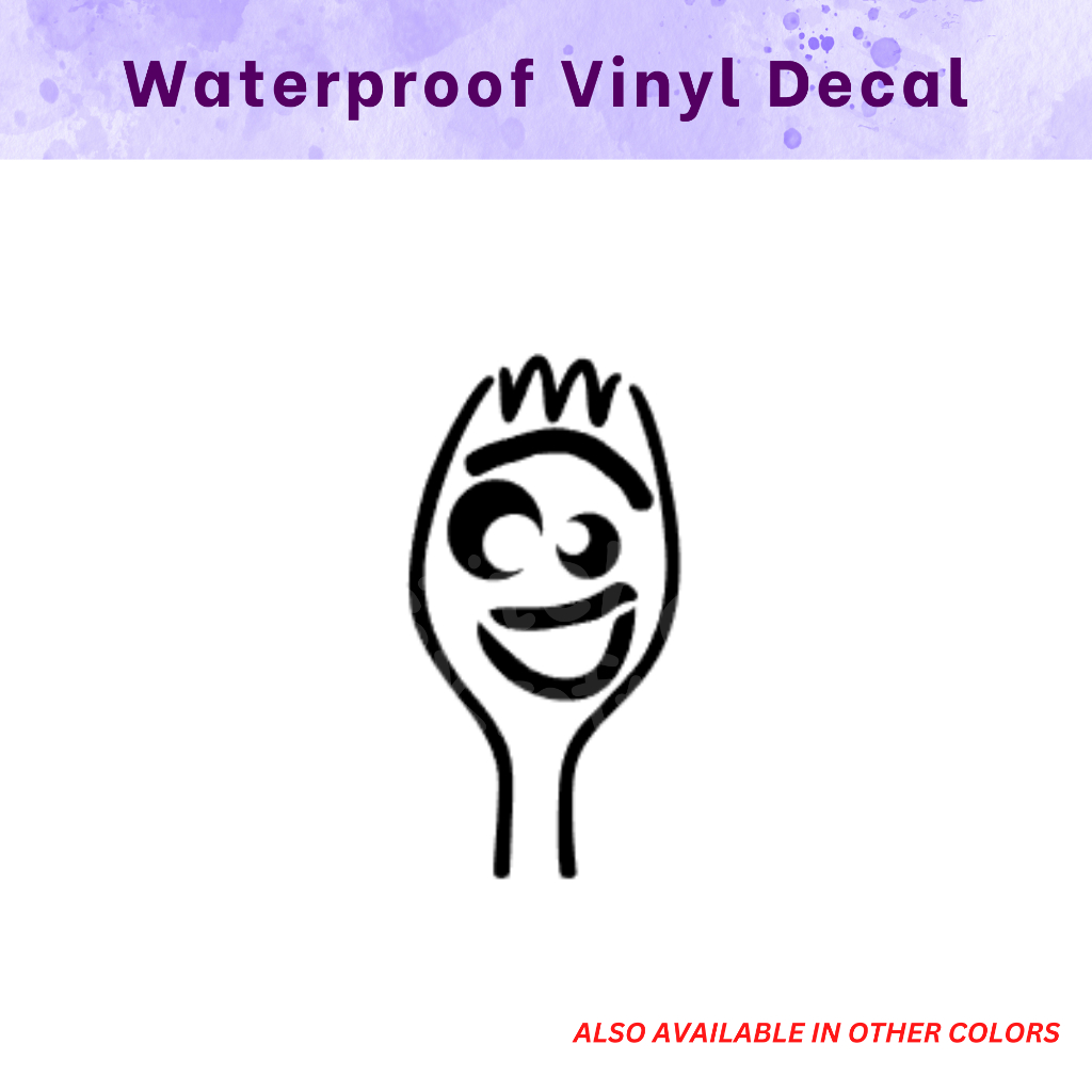 Forky Toy Story sticker waterproof vinyl decals | Shopee Philippines