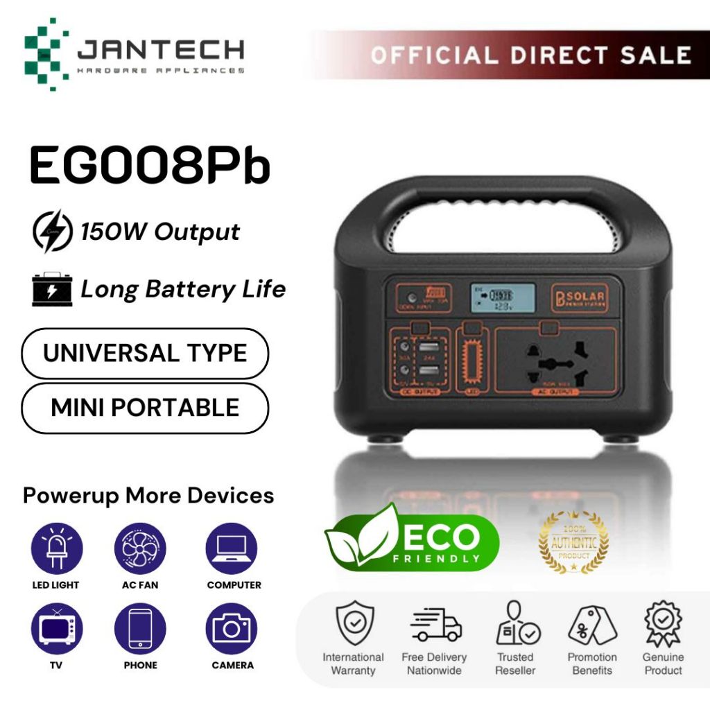 Portable Power Station 220v 150w Power Station Multi-Function Big ...