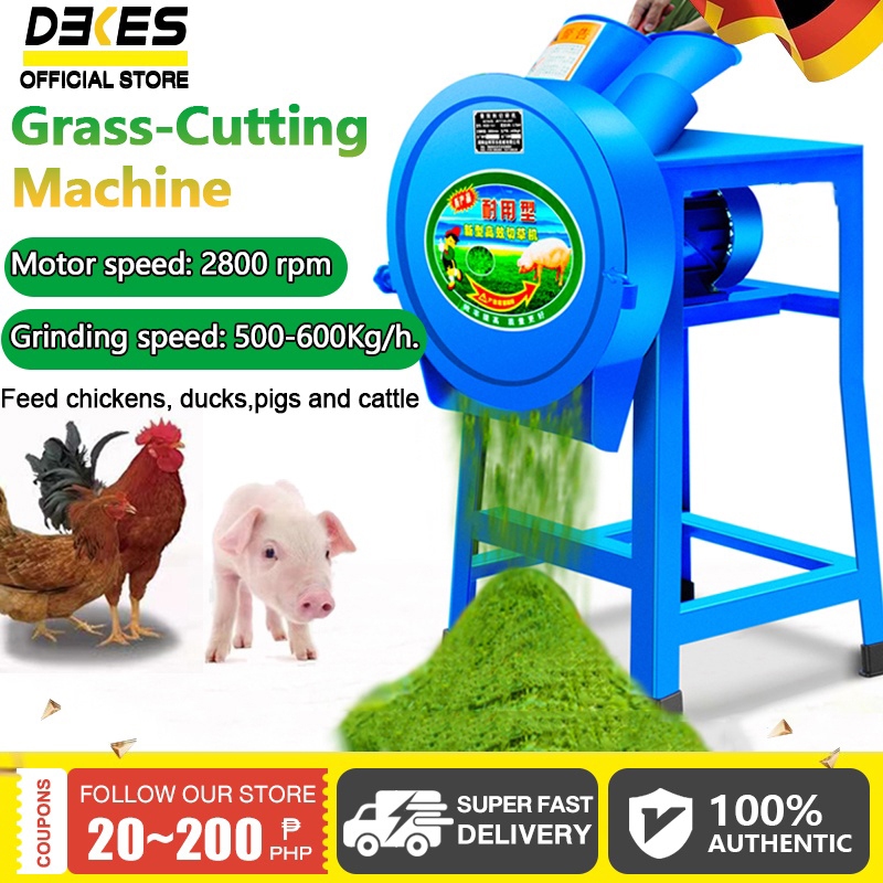 New small household 220v shredder forage chopper suitable for breeding ...