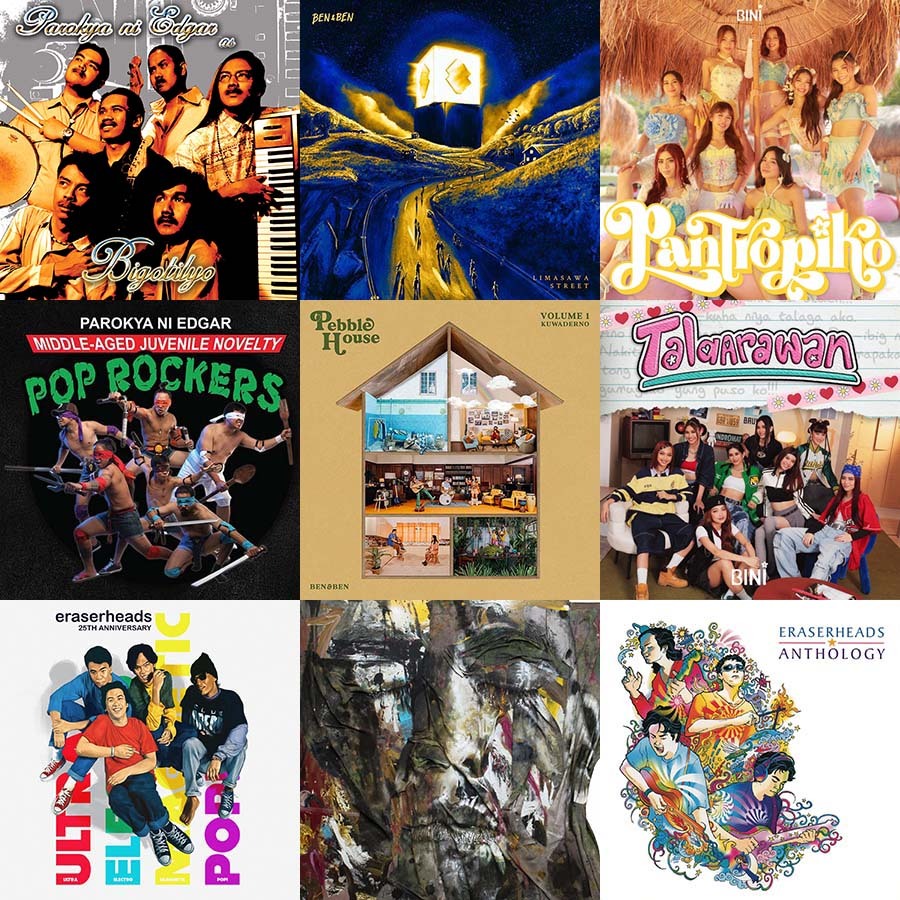 Ben&Ben/Bini/Parokya Ni Edgar/Eraserheads/Munimuni Album Covers [Vinyl ...