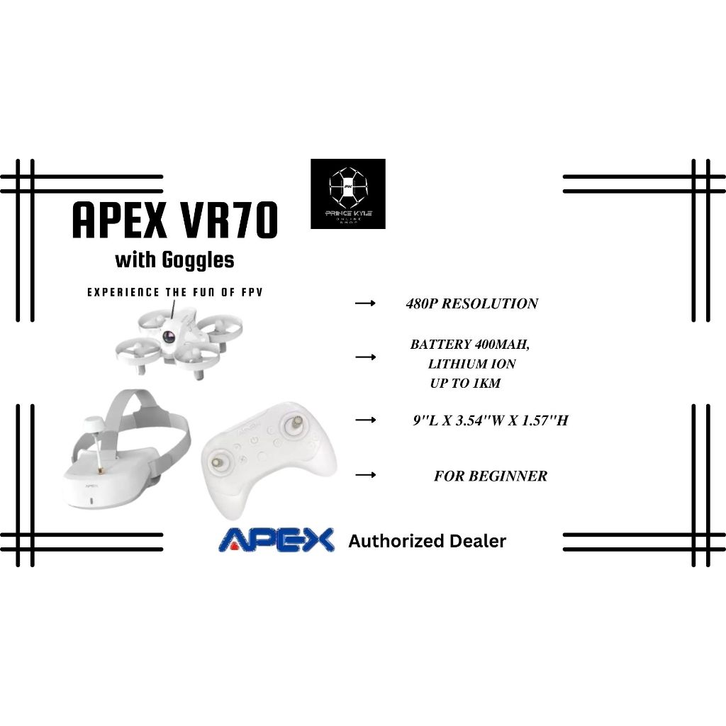 Apex Fpv Racing Drone | Shopee Philippines