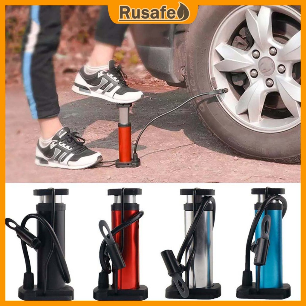 Universal Mini Pump High Pressure Portable Foot Pump Aluminum Alloy ...