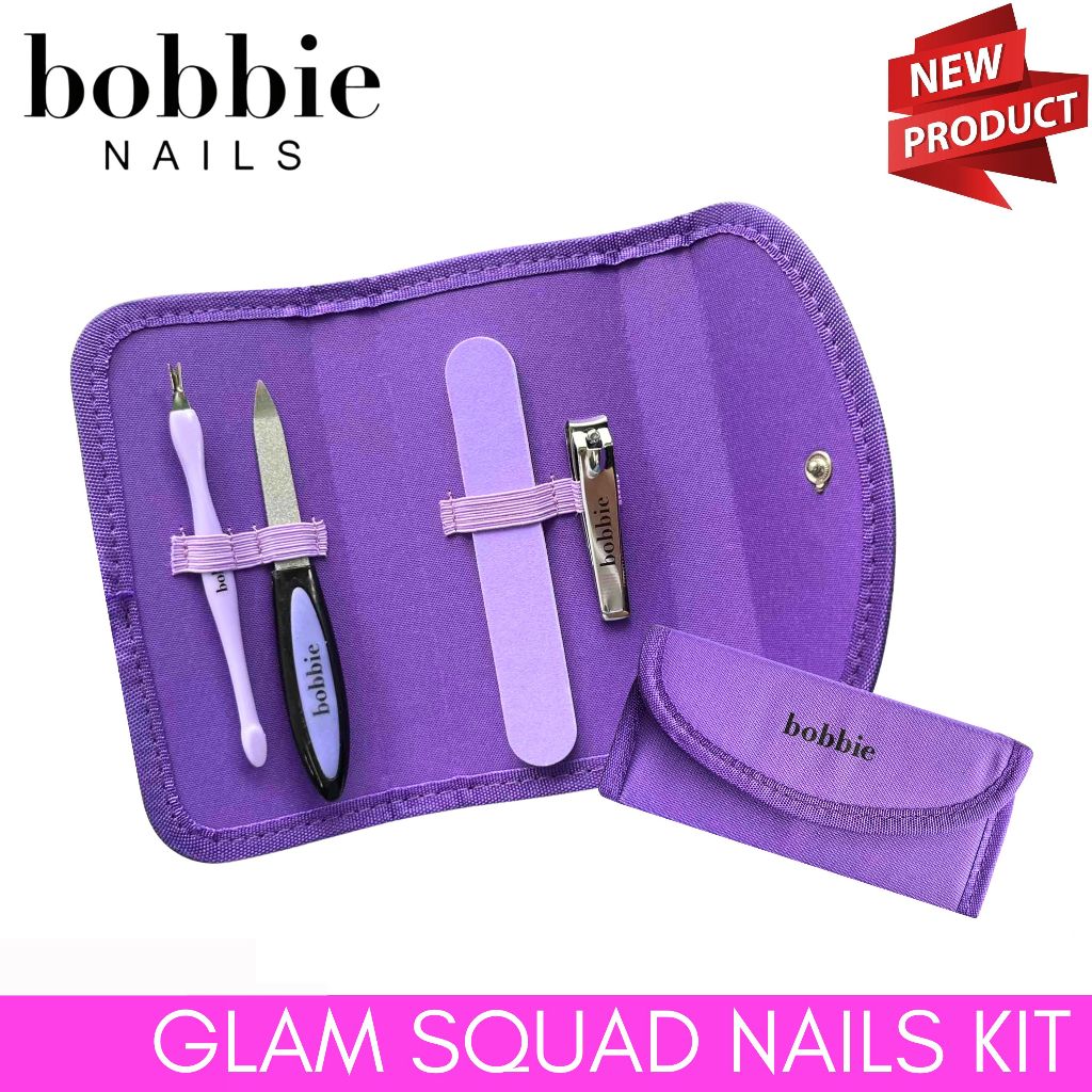 Bobbie Nails Glam Squad Nails Kit | Shopee Philippines