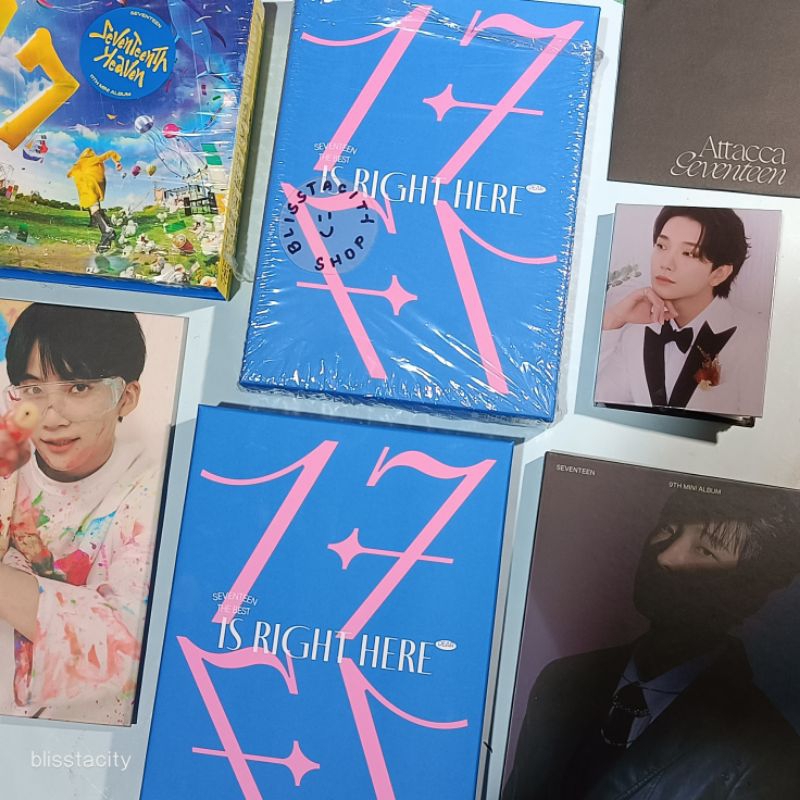 BINDER | FACE THE SUN ATTACCA CARAT BINDER UNSEALED | SEVENTEEN MERCH ...
