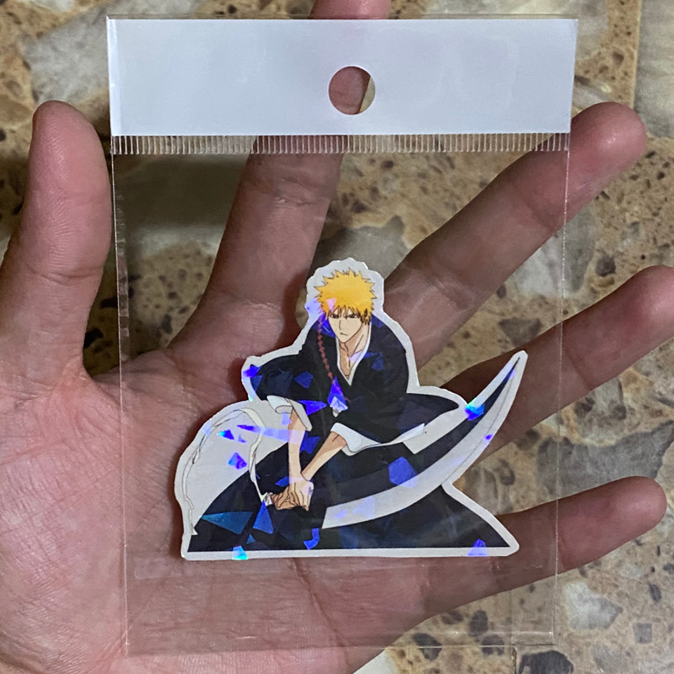 sticker ichigo kurasaki bleach decals waterproof stickers decal laptop ...