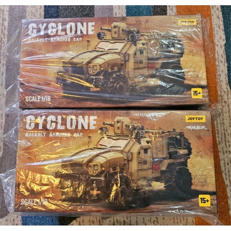 Joytoy Cyclone Assault Armored Car NOT Crazy Reload SUV 1:18 3.75 GI ...