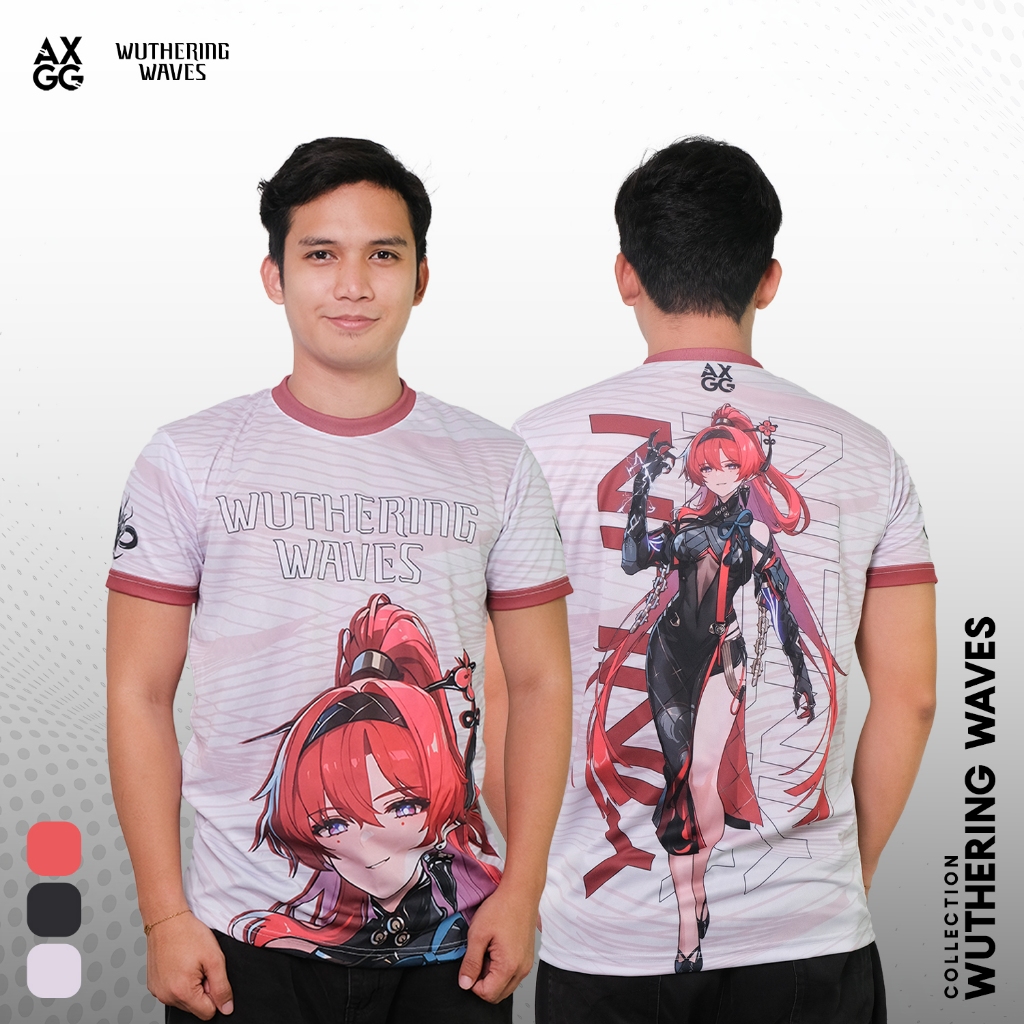 AXGG ' Wuthering Waves 5 Star ' - Gaming Shirt | Shopee Philippines