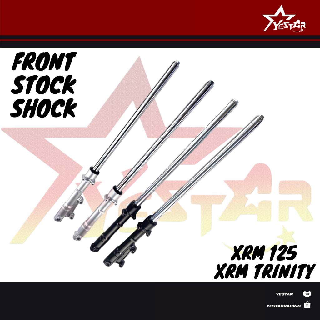 1 PAIR COD Stock Front Shock for XRM 125 / XRM TRINITY NEW Motorcycle ...