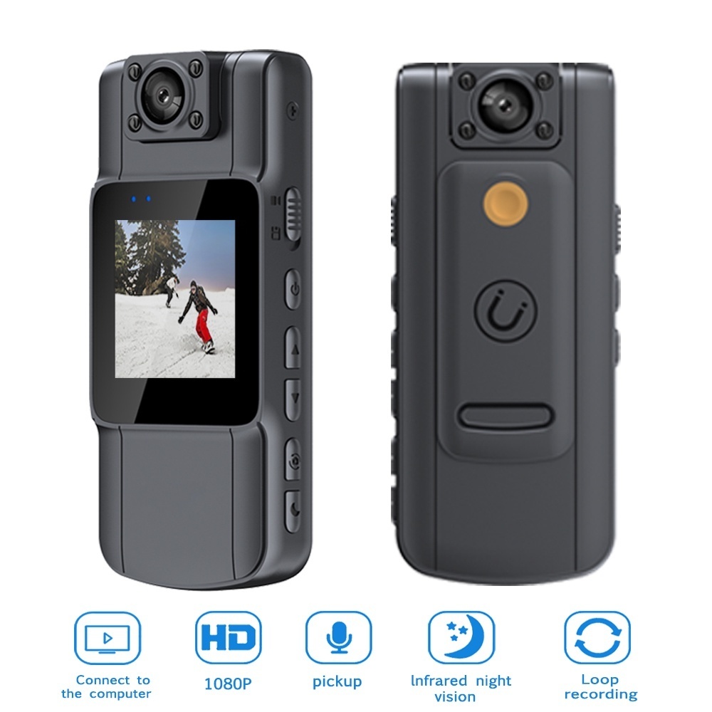2K Mini Spy Hidden CCTV Camera Ip Cam Body Video Camcorder police ...