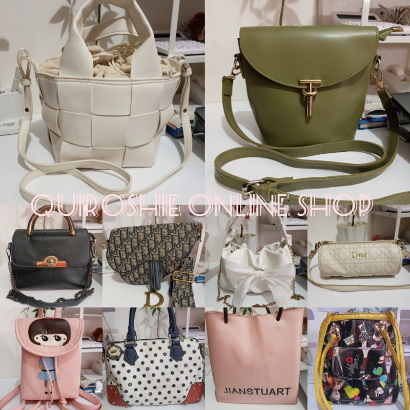 Thrifted Handbag Shoulder Crossbody Bags | Shopee Philippines