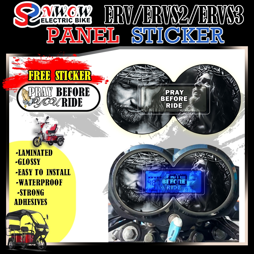 NWOW ERV ERVS2 ERVS3 PANEL STICKER / NWOW PANEL STICKER / NWOW STICKER ...