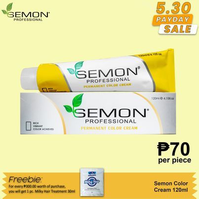 Semon Natural Color Collection 120ml | Shopee Philippines