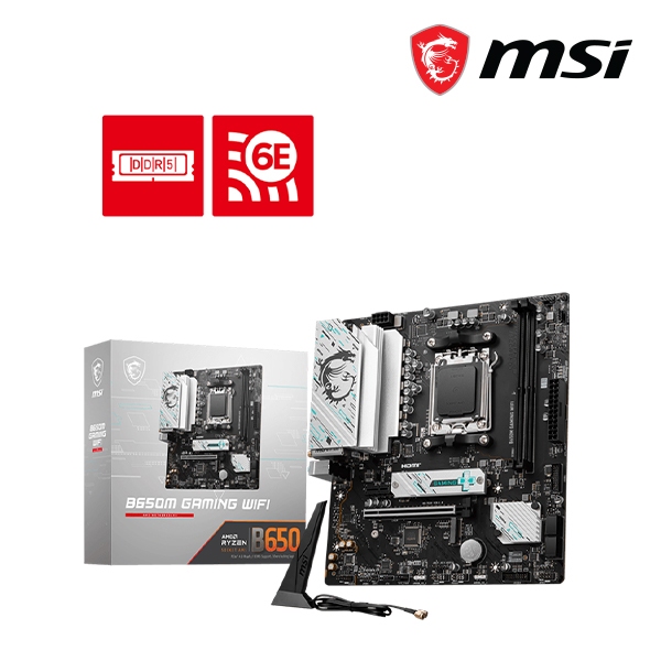 MSI B650M GAMING WIFI Motherboard - AMD B650 (Socket AM5) / DDR5 / WiFi ...