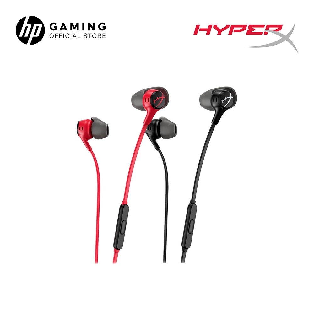 HP Cloud Earbuds II Built-in Microphone Low-Profile 90° Plug In-Ear ...