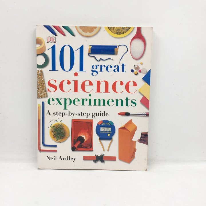 101 Great Science Experiments:A Step-By-Step Guide Book (Paperback) | Shopee Philippines