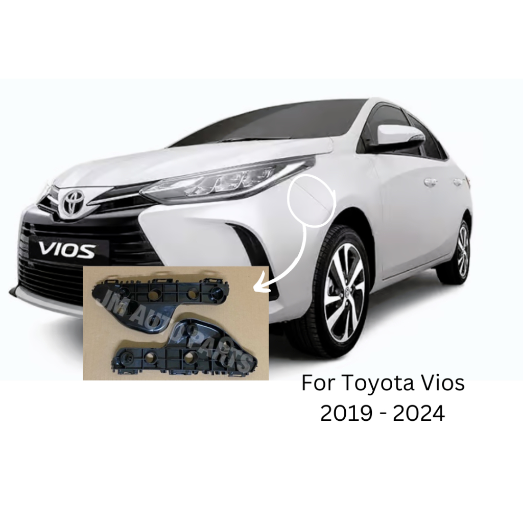 Toyota Vios 2019 - 2024 Front Bumper Bracket / Support / Retainer / Holder / Clip | Shopee ...