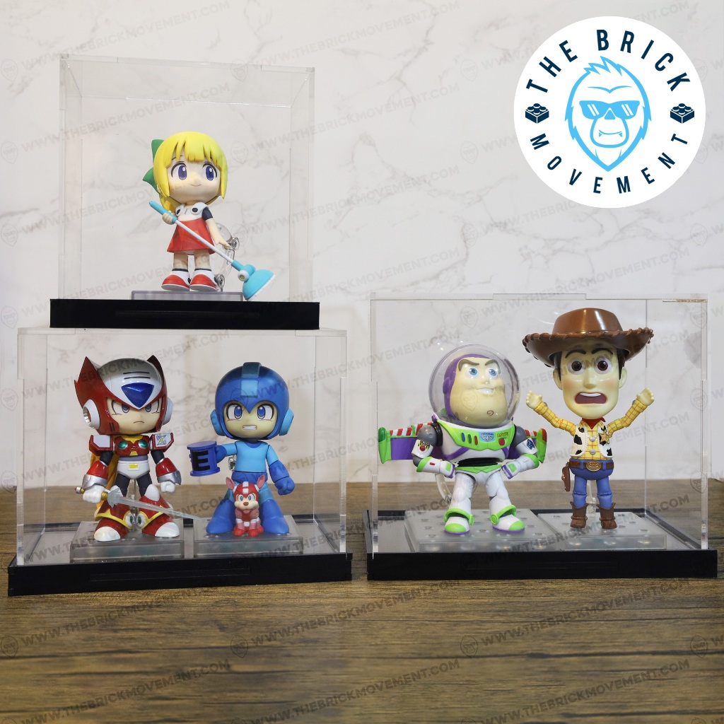 Acrylic Display Case for Collectible Figures, Nendoroid "NEN-DUO SERIES ...