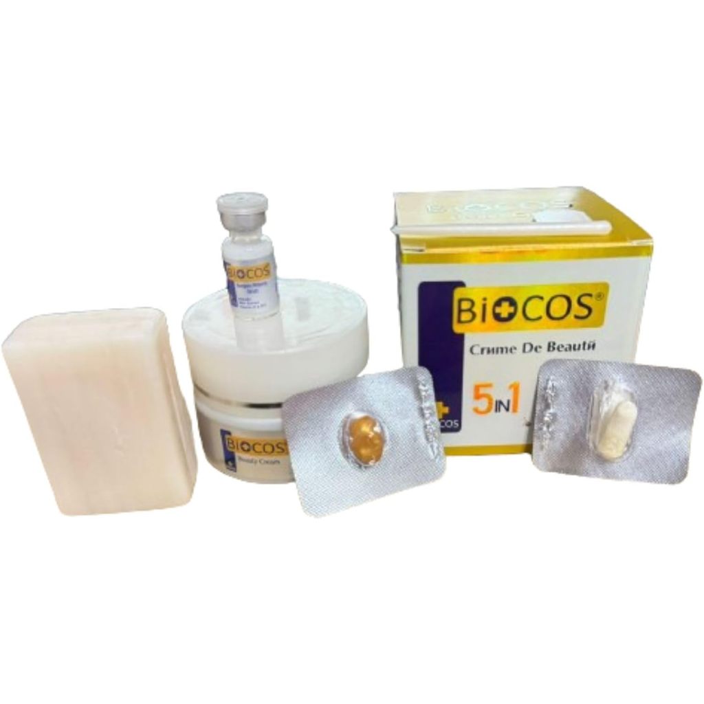 Biocos Beauty Cream 5 in 1 | Shopee Philippines
