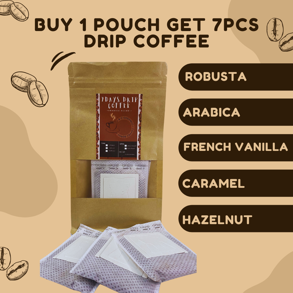 7pcs Slimming Drip Coffee | Premium Barista Coffee with five different ...