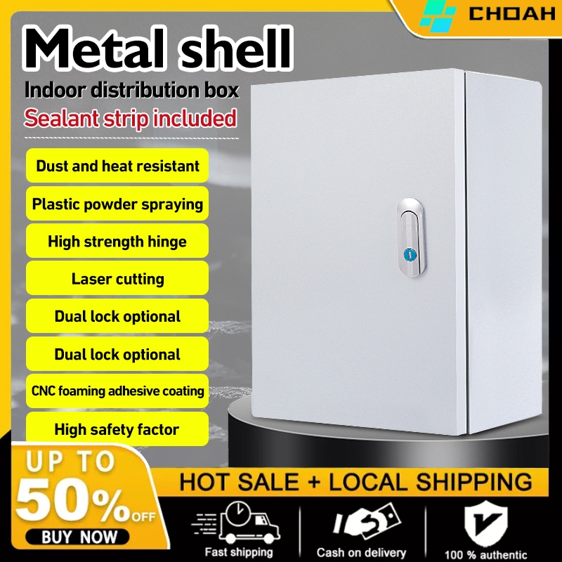 30x40x20cm Metal Enclosure Box Electrical Circuit Box Panel Box ...