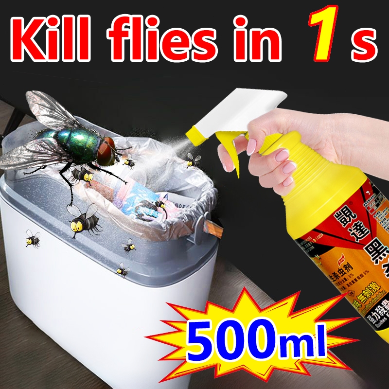 Fly Killer Spray 550ml Fly Killer Effective Fly Killing Bait Fly Killer ...