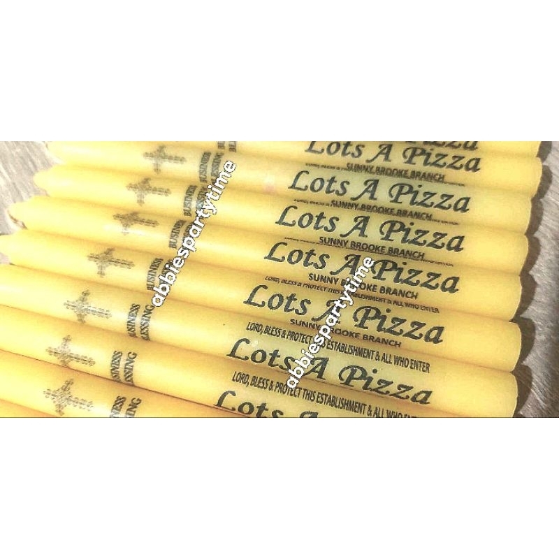 OFFICE BLESSING / STORE BLESSING CANDLES - COLORED | Shopee Philippines