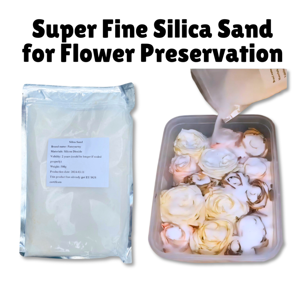 Super Fine Silica Sand for Flower Preservation - Resin Epoxy DIY ...