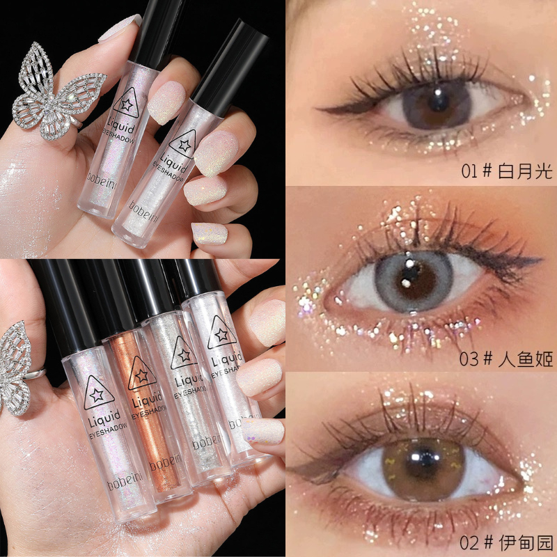 BOBEINI Liquid Eyeshadow High Pigment Eyeshadow Lightweight Quick ...