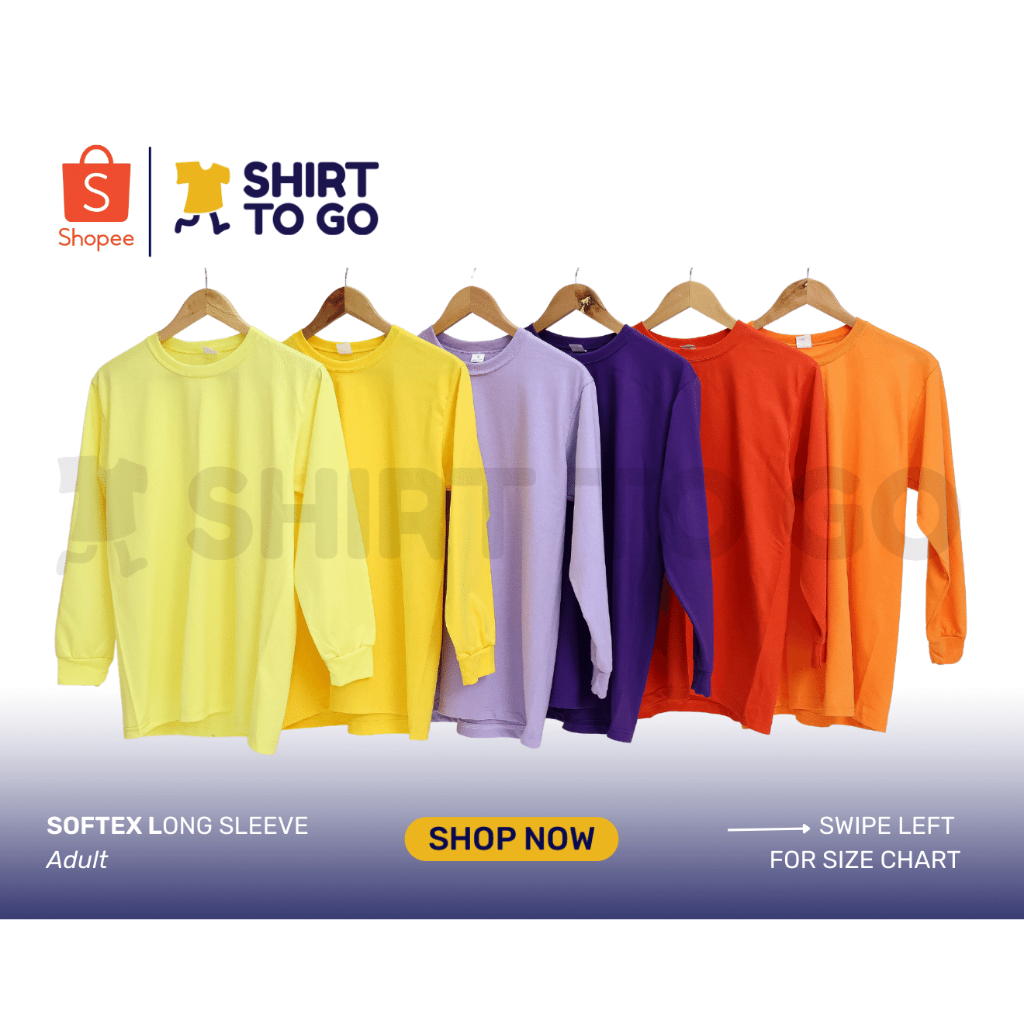 SOFTEX Cotton LONG SLEEVE for Men and Womens SHADES OF YELLOW,VIOLET ...