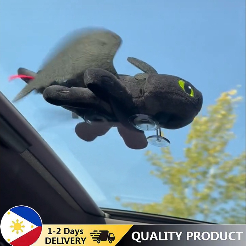 Toothless | How to Train Your Dragon little flying dragon doll car ...