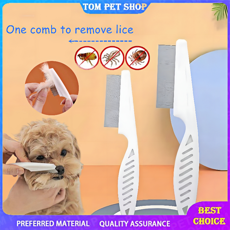 Dog Eye Comb Tear Stain Remover Comb For Dog Cat Flea Comb Stainless ...